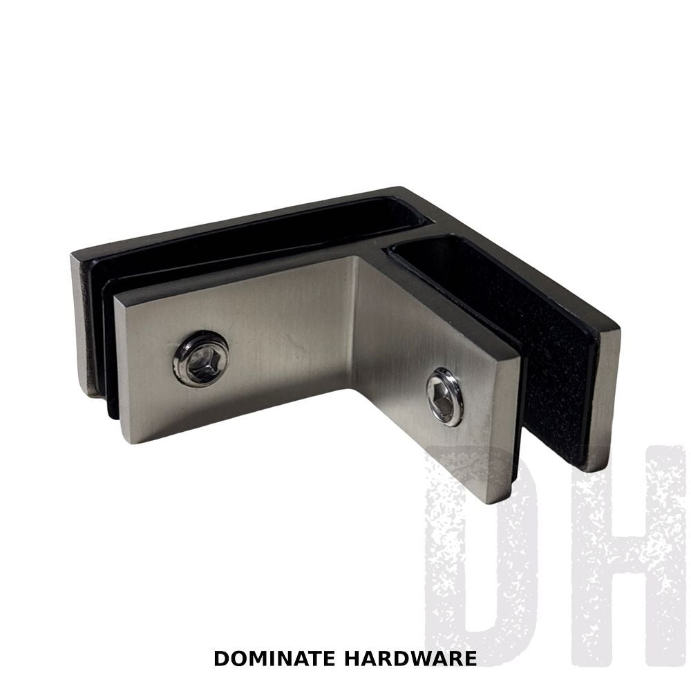 90 Degree Glass Bracing Clamp | Dominate Hardware