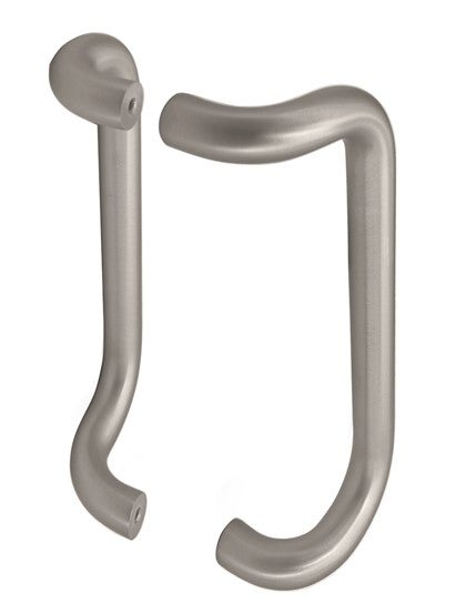 Solid Aluminum Offset Pull Handles Back-to-Back | Dominate Hardware