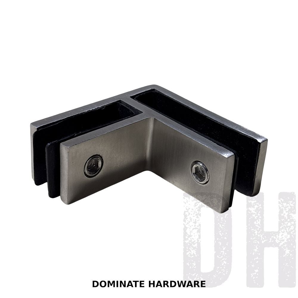 90 Degree Glass Bracing Clamp | Dominate Hardware